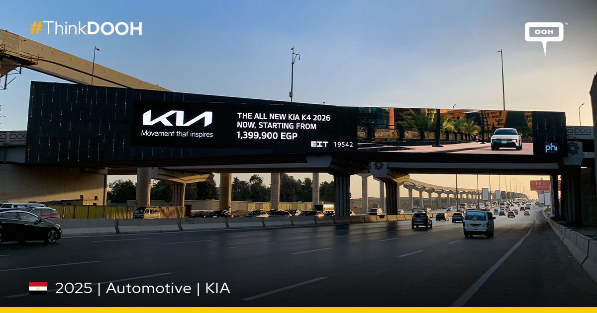 KIA Commands Cairo Streets with A Triple Invasion of Digital Billboards ...