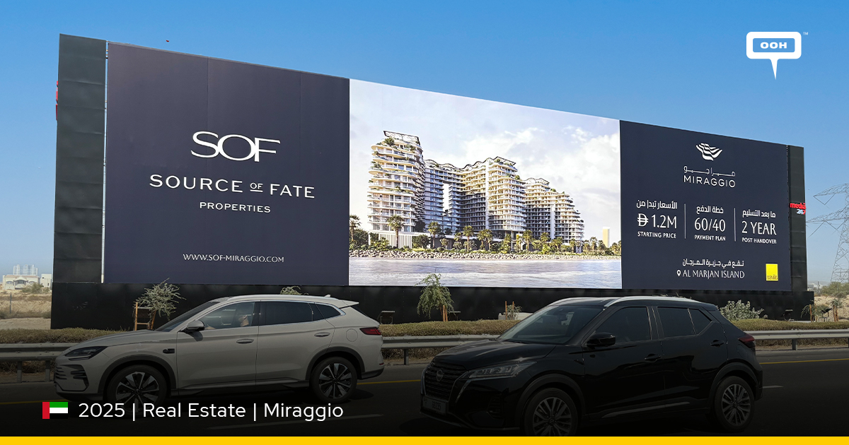 SOF Markets Miraggio with a Billboard Meant for the Seasoned Eye ...