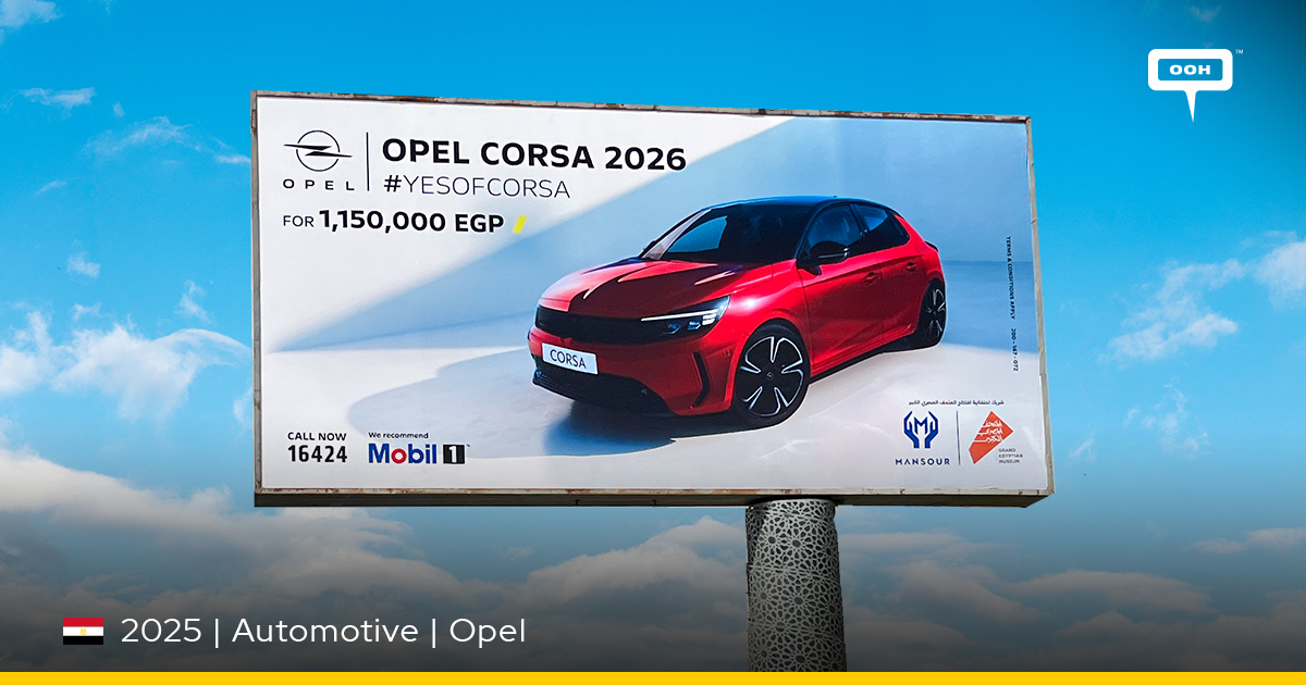 Opel Mokka and Grandland 2026 OOH Campaign Gains Massive Reposts ...
