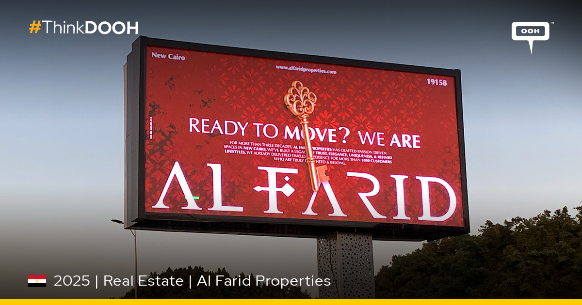Al Farid Developments Delivers Homes Across Cairo — Right Now on DOOH ...