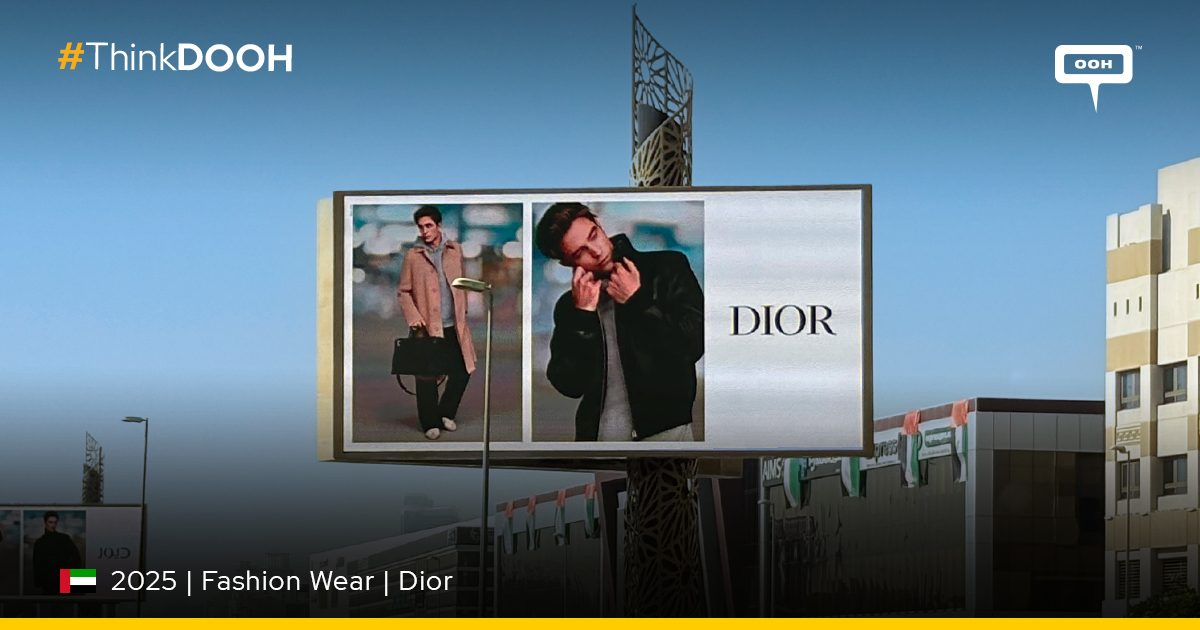 Robert Pattinson Broods on Dubai’s Billboards in Dior’s Dreamy Vision ...