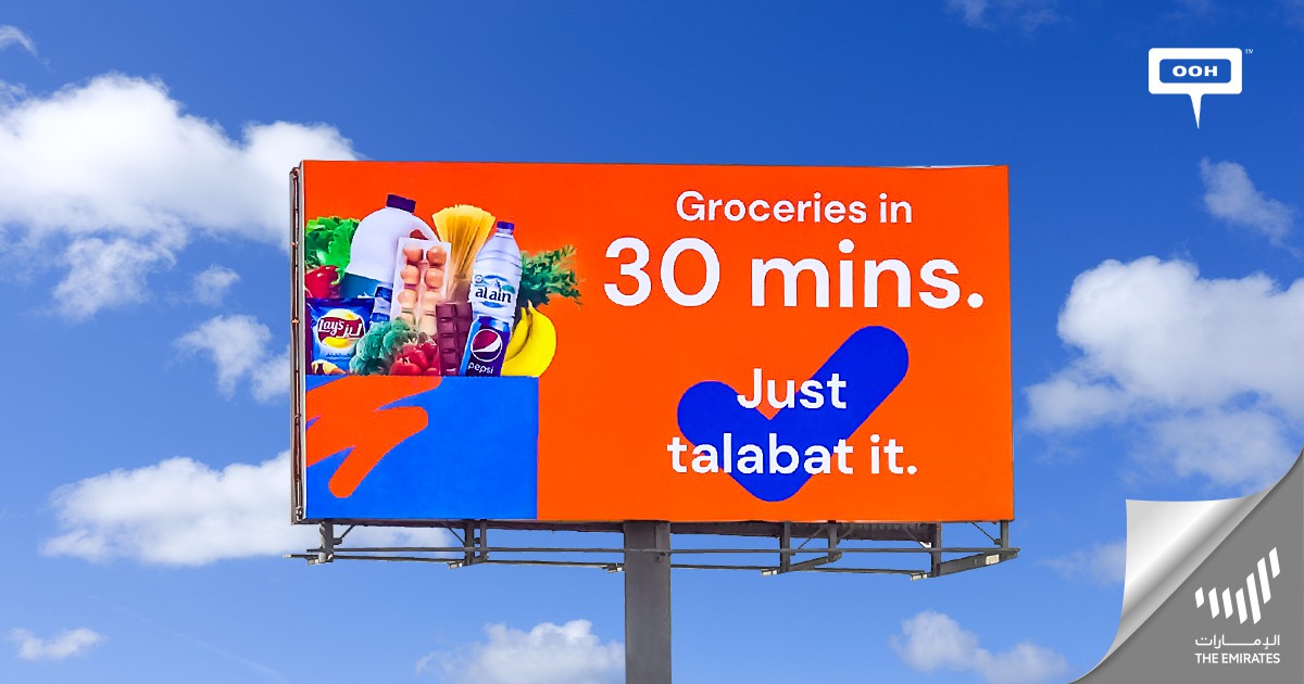 Talabat dominates UAE’s billboards with “Just Talabat it” Campaign ...