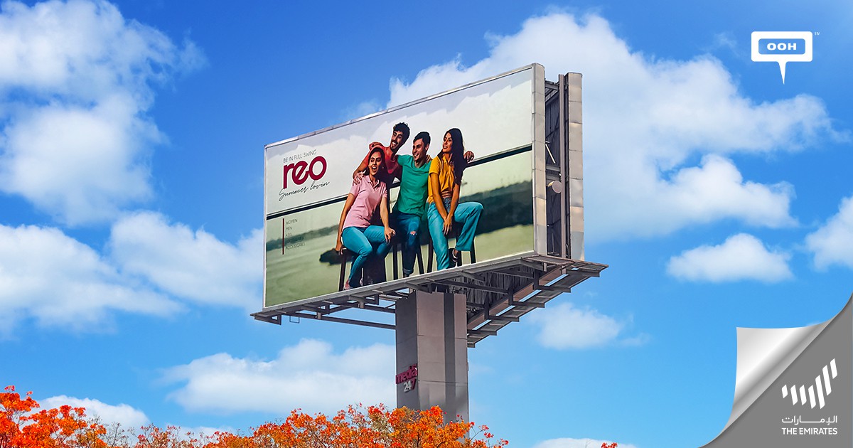 REO Debuts on UAE’s Billboards, encouraging to Beat the Heat of the ...