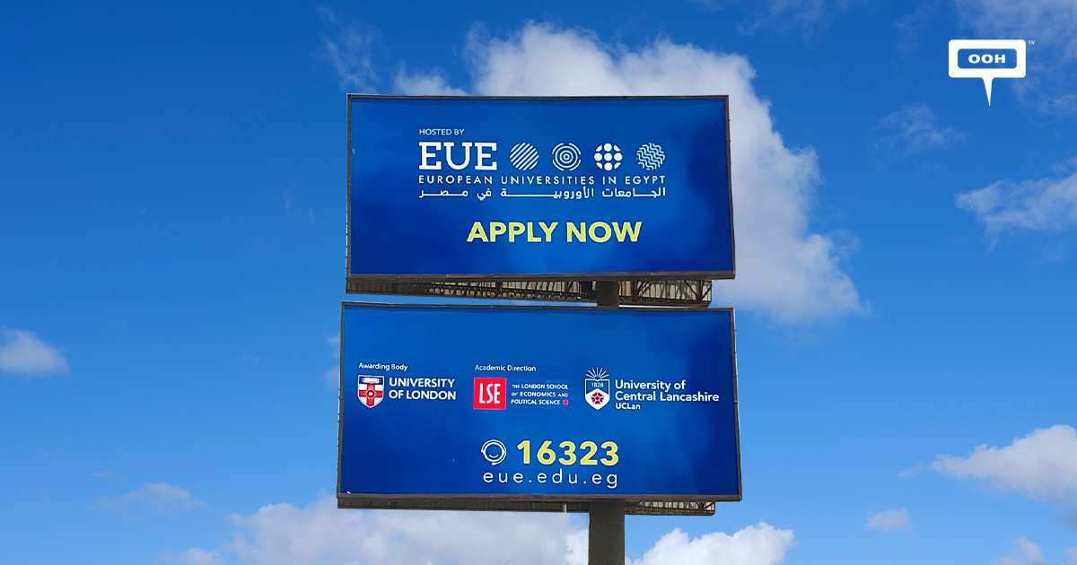 The EUE Launches a Massive Outdoor Campaign on Cairo's Billboards ...