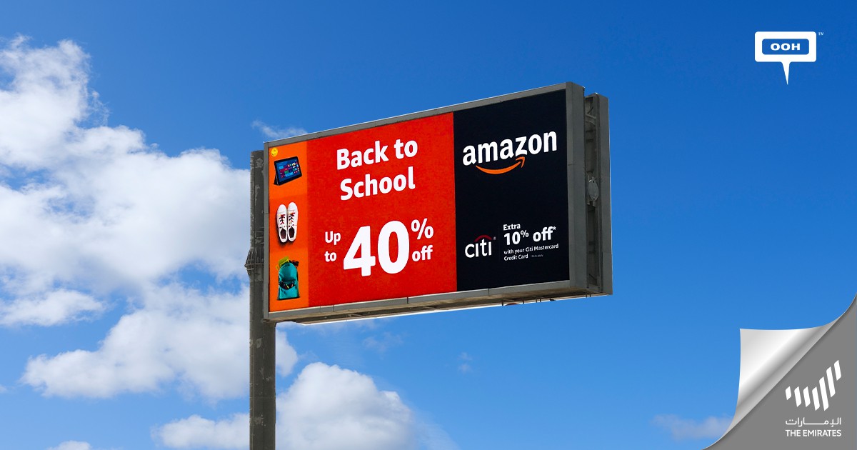 Amazon UAE Showers Audiences with Back To School Offers on Dubai's ...
