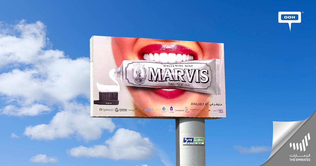 Marvis Takes a Bite Out of Dubai’s OOH Scene with A Stunning Campaign ...