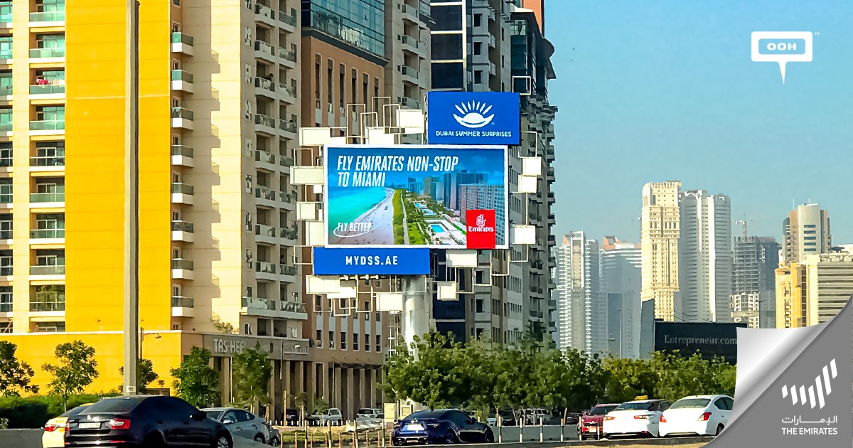Emirates Airlines Hits Dubai’s Billboards with A Campaign Promoting A ...