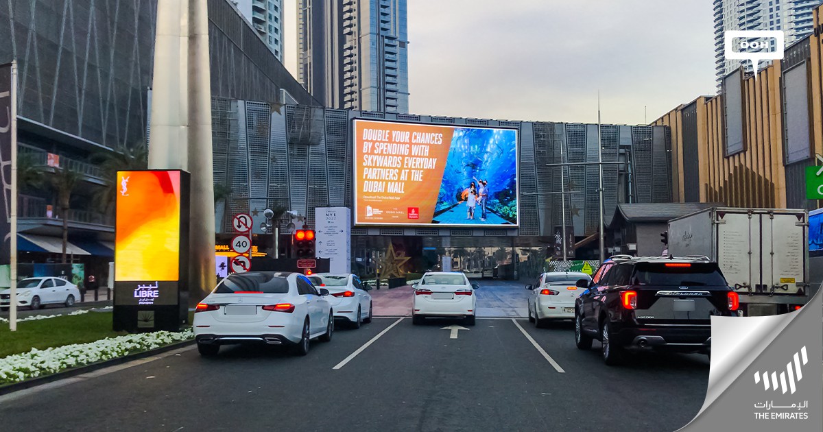The Dubai Mall Meets Emirates Skywards on UAE Billboards with a New OOH ...