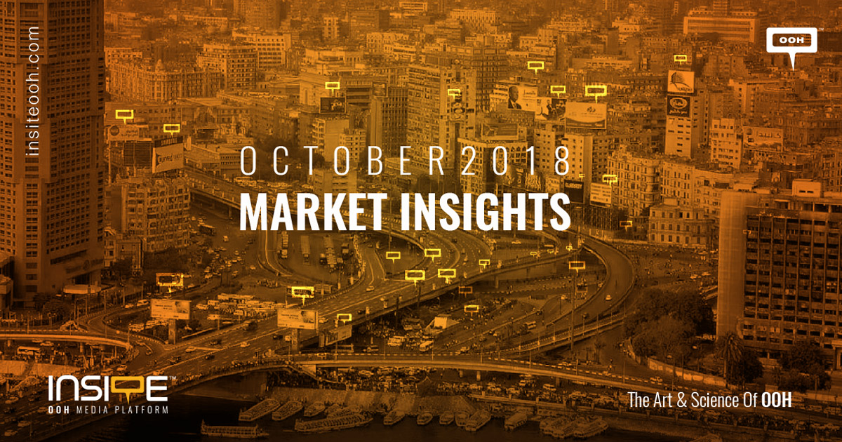 OOH MARKET INSIGHTS OCTOBER 2018 - INSITE OOH Media Platform