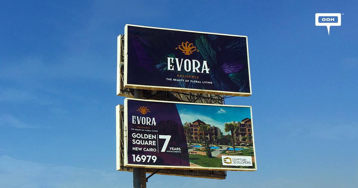 Egyptian Developers presents Evora Residence - INSITE OOH Media Platform