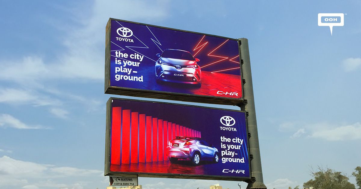 Toyota Egypt presents the upgraded C-HR model - INSITE OOH Media Platform