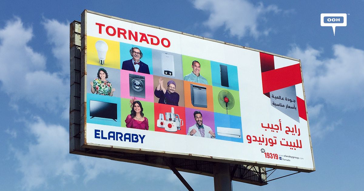 El Araby Group encourages you to get Tornado for your home - INSITE OOH ...