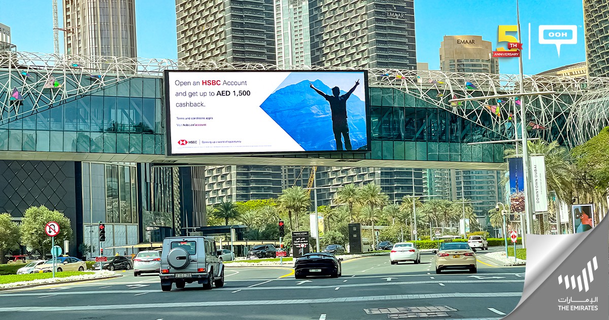 A New Outdoor Campaign by HSBC Encourages UAE Community to Open An ...