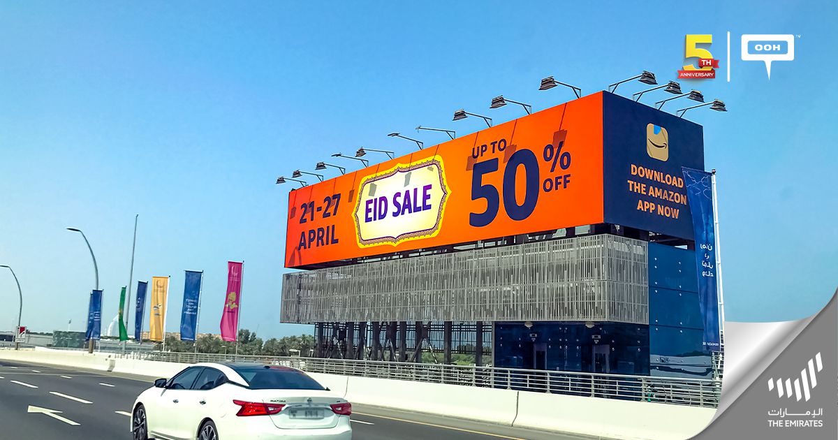 Amazon UAE Eid Sale 2022 Brings The Best Deals on Dubai's OOH Scene ...