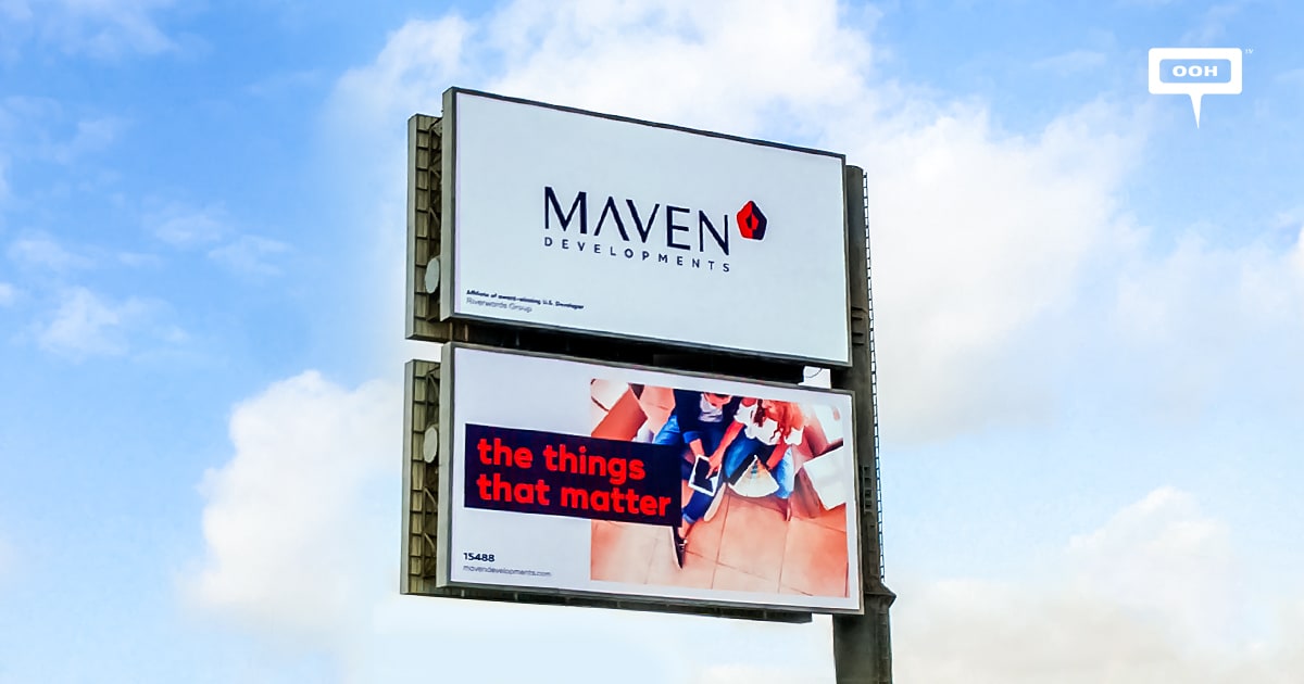 Maven Developments focuses on “The things that matter” on an OOH ...