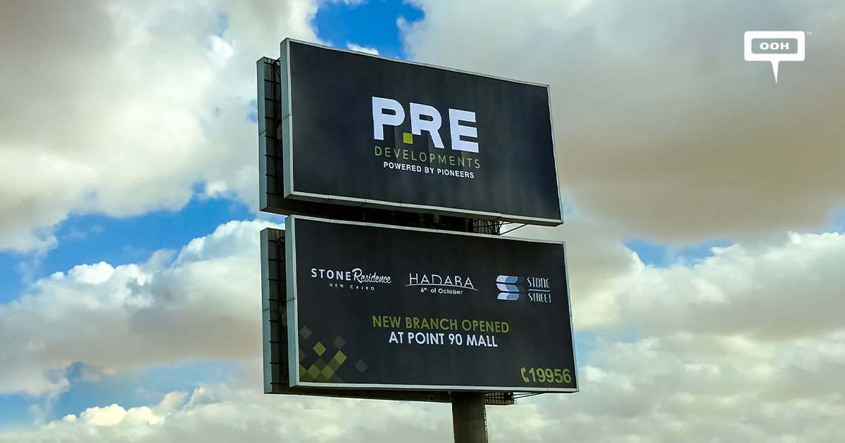 PRE Developments announces new branch on a branding OOH campaign ...