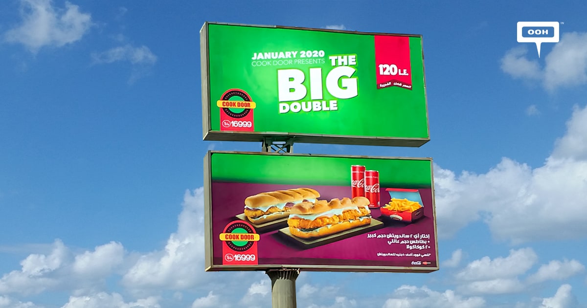 Cook Door introduces The Big Double sandwich in 2020 - INSITE OOH Media ...