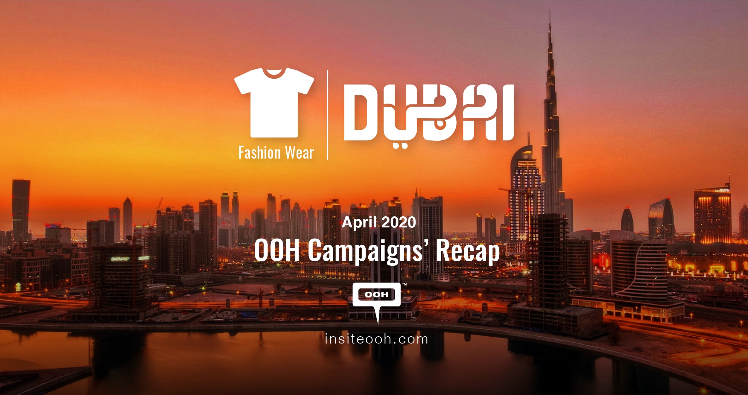 Top-notch fashion brands rise up in April with OOH ads across Sheikh ...