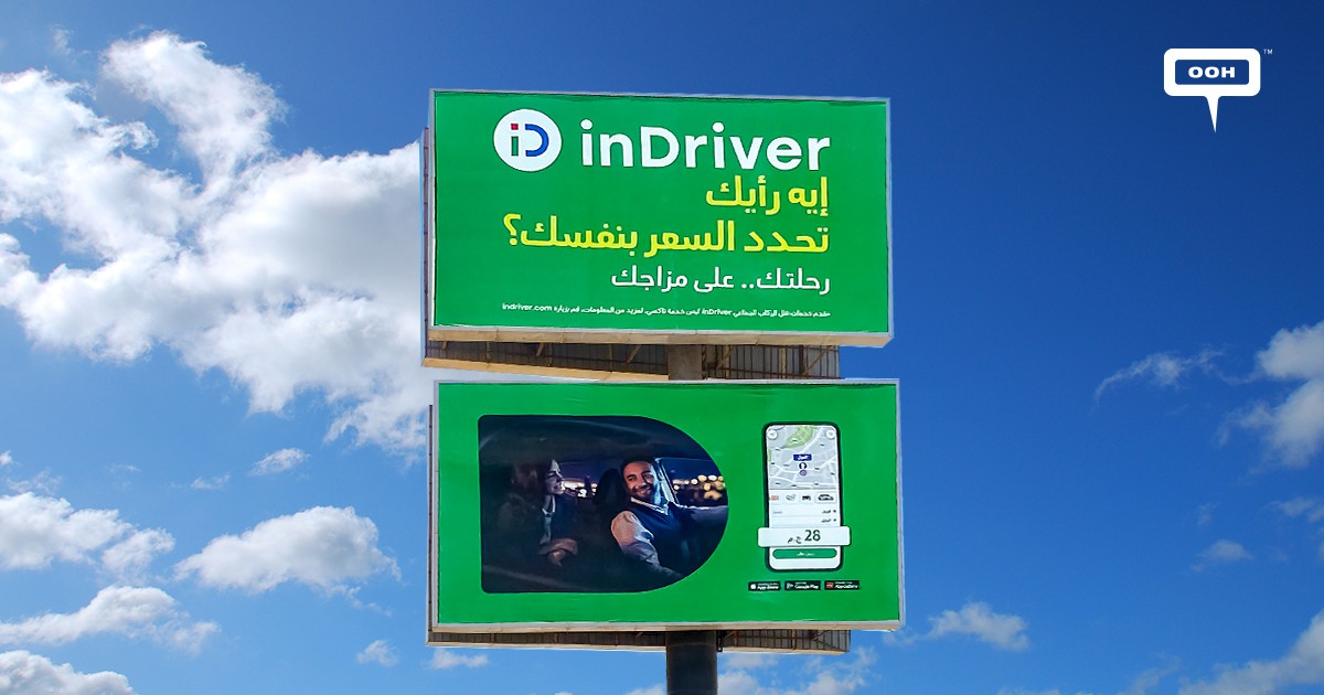 inDriver Giving You the Freedom to Set the Fare on Cairo’s Billboards ...