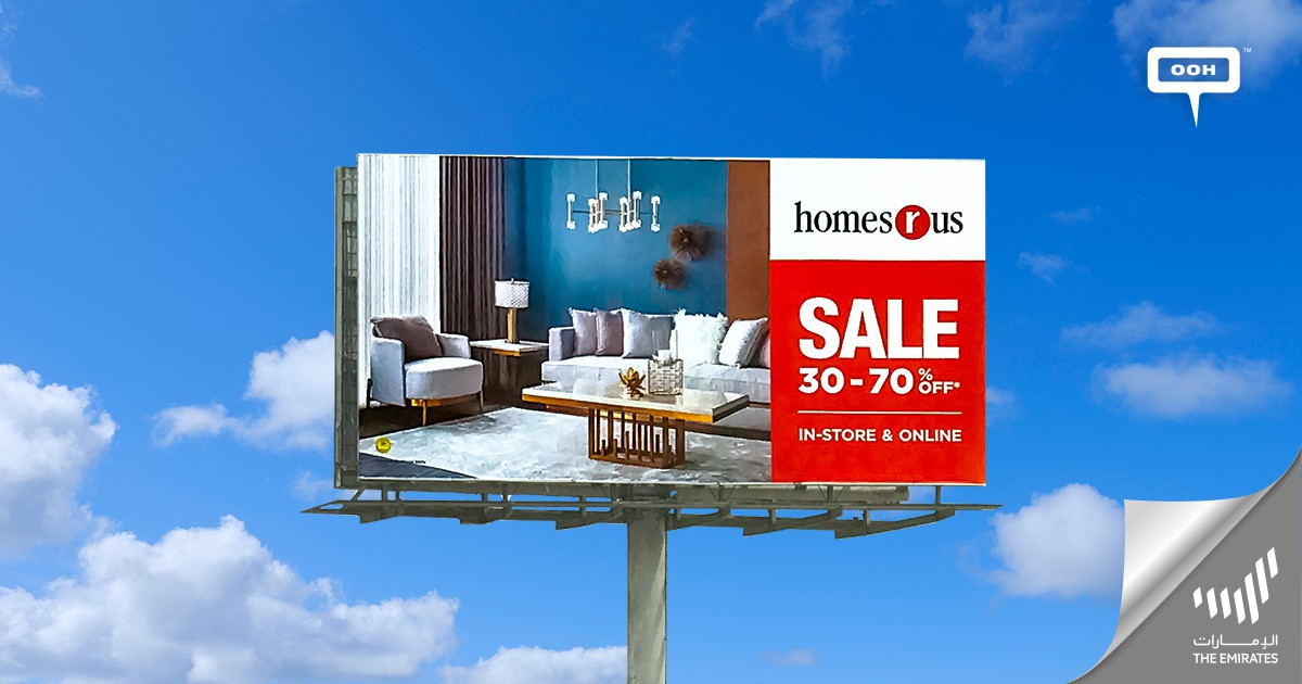 Homes R Us Decorates Dubai’s Streets Once Again in a New OOH Campaign ...