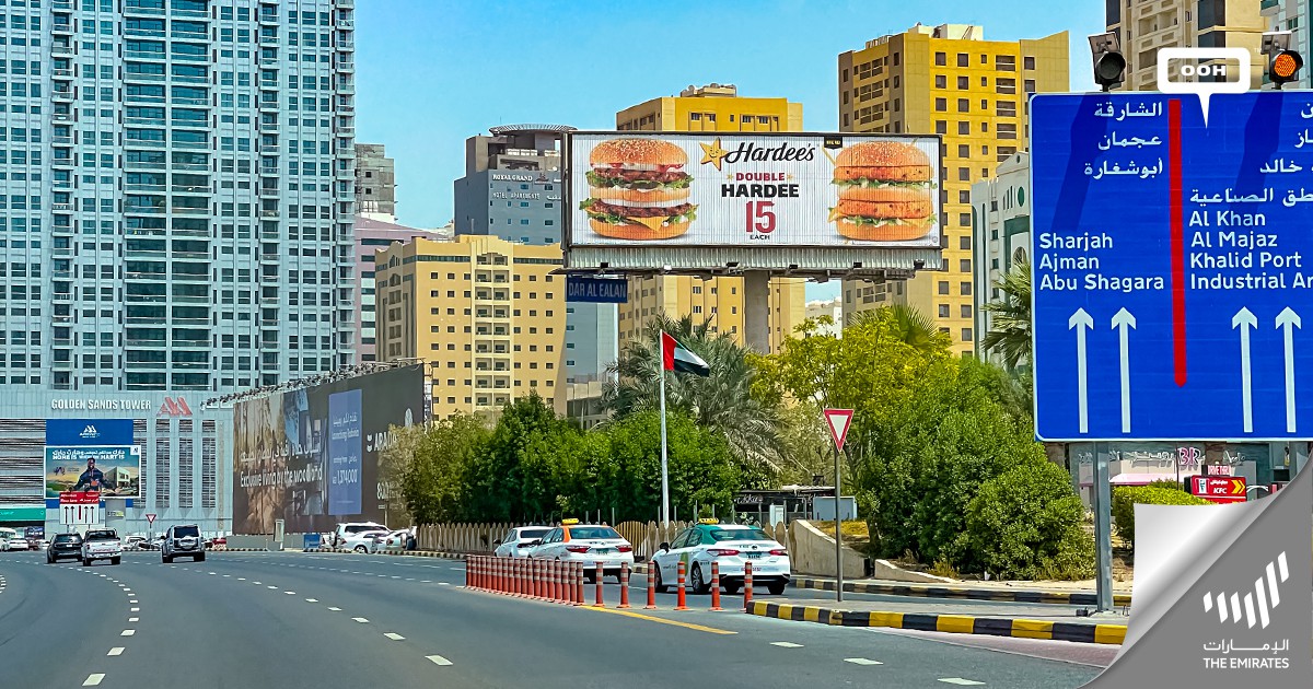 The Double Hardee By Hardee’s is Here for only 15 AED, Global OOH ...