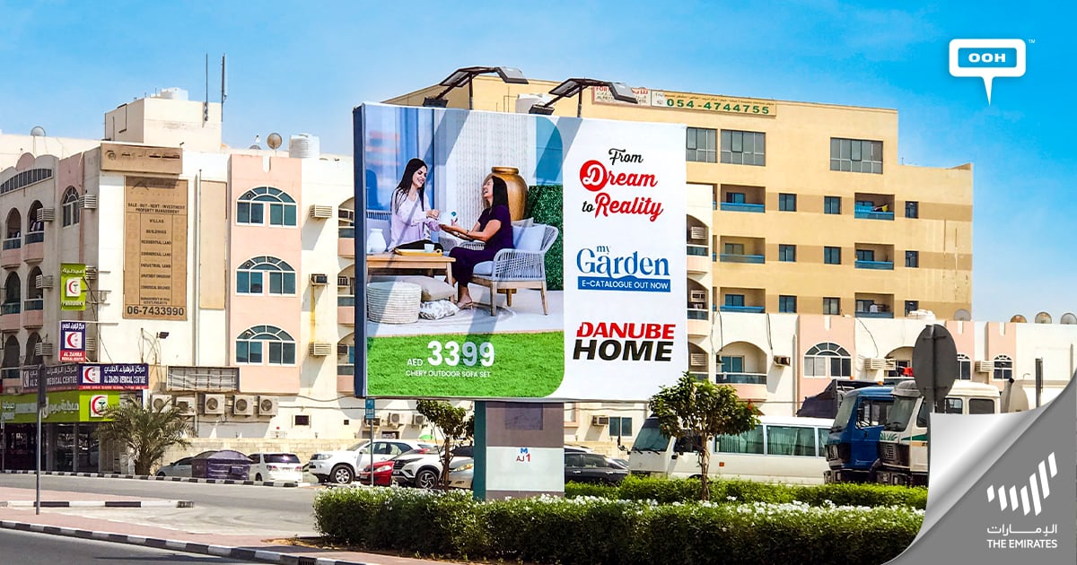 From Dream To Reality, Danube Home UAE Campaign Launches “My Garden 2023 E-Catalog” Via OOH ...