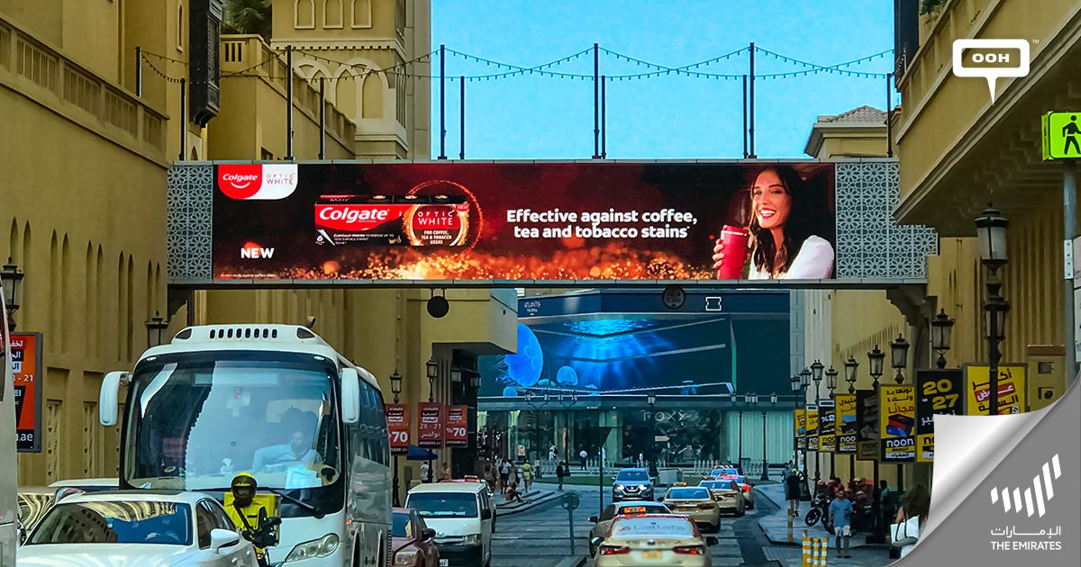 Colgate Mounted Their First DOOH Campaign in Dubai, Featuring The ...