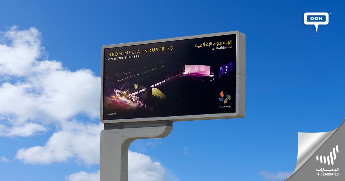 NEOM Media Industries is Open for Business! Out-of-Home to Promote the ...