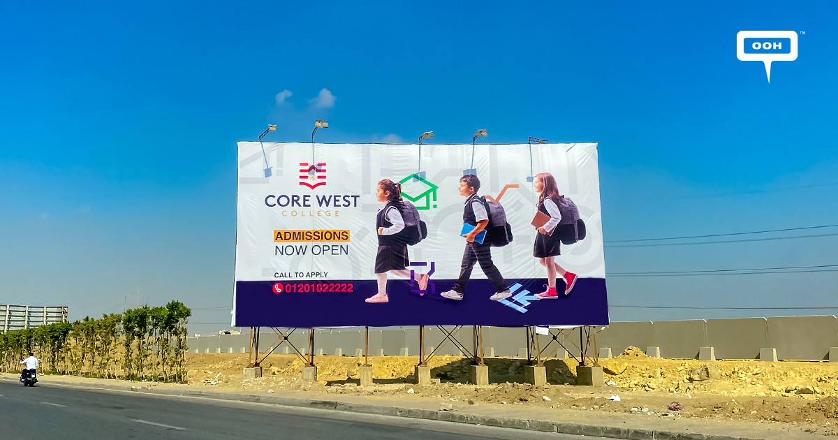 Core West College is Announcing New Admissions through A New OOH Ad ...