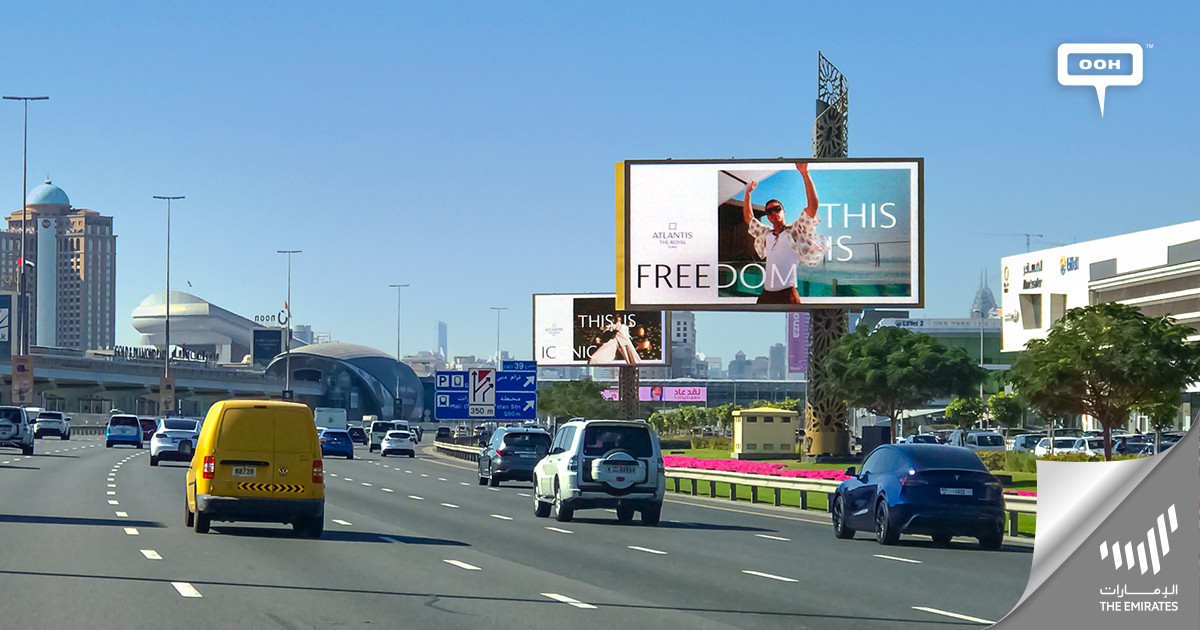 Atlantis The Royal New OOH Campaign Fires Up Dubai’s Arena Promising A ...