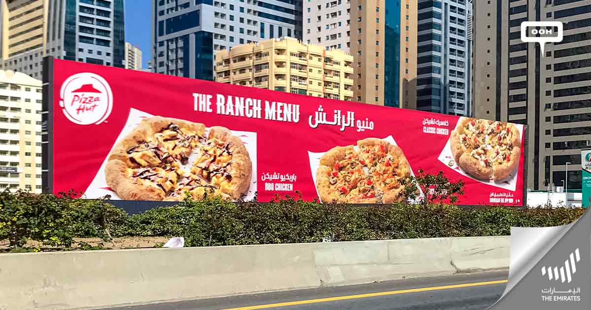 Pizza Hut Encourages You to Ranch It Up! UAE’s Billboards Celebrate the ...