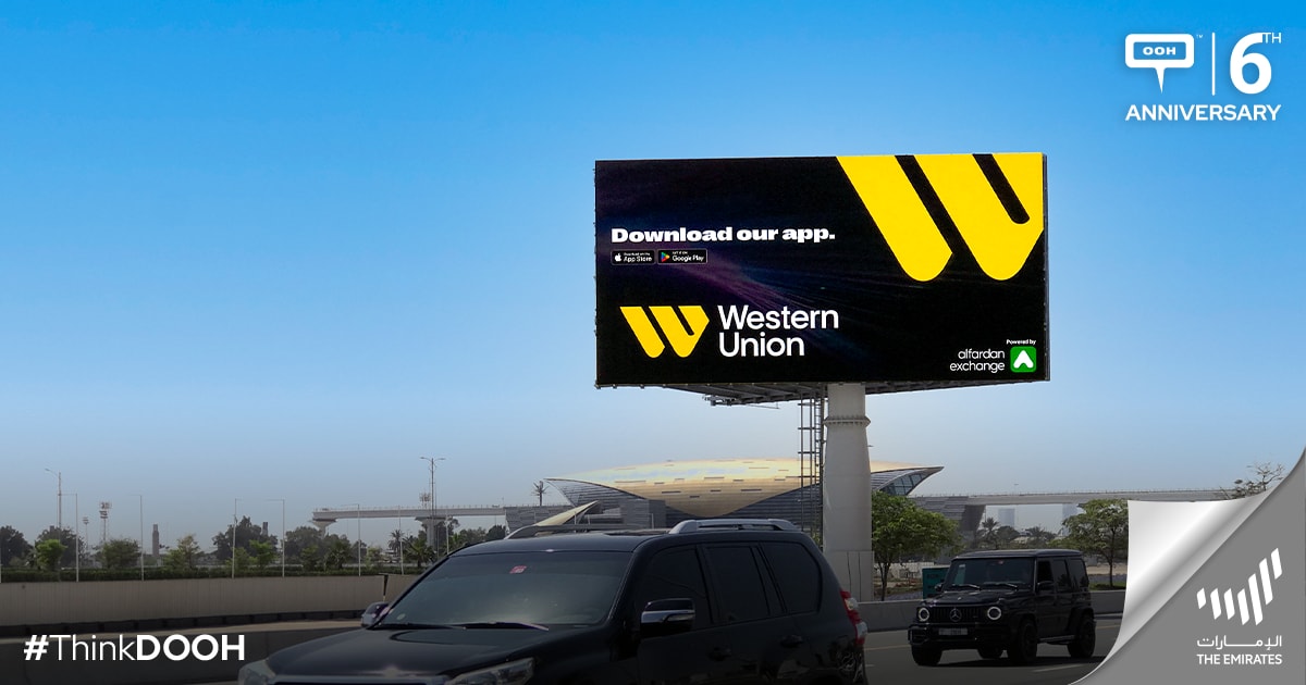 Western Union Launches a DOOH Campaign to Boost App Downloads and ...