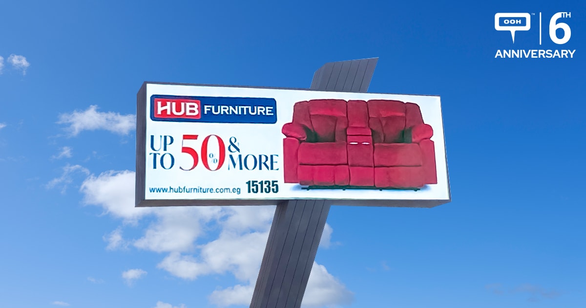 Hub Furniture Launches Eye-Catching OOH Campaign with Hot Deals on ...