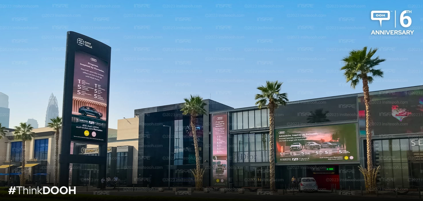 A Ramadan-Inspired Digital OOH Advertising Campaign For Audi Occupies Dubai’s OOH Spaces ...