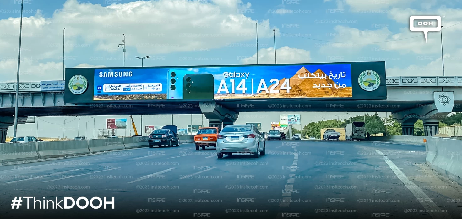 Samsung Rewrites History on Egypt’s OOH & DOOH Scene with Their Galaxy ...