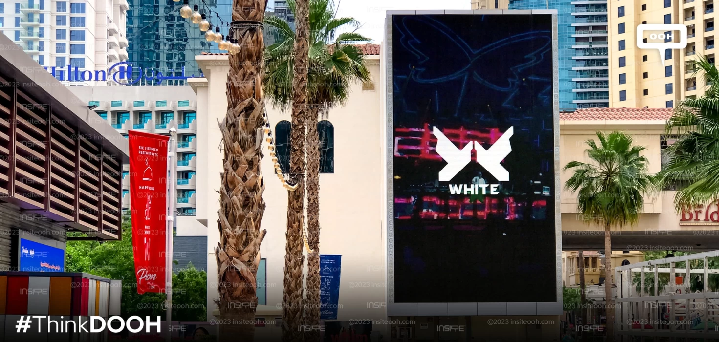 WHITE Dubai's DOOH Campaign Presents Dj Black Coffee at Dubai Harbour on May 26th - INSITE OOH ...