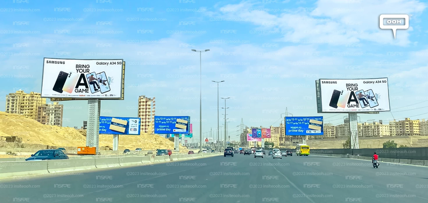 Samsung New OOH Introduces Galaxy A34 5G Embracing Minimalism with ...