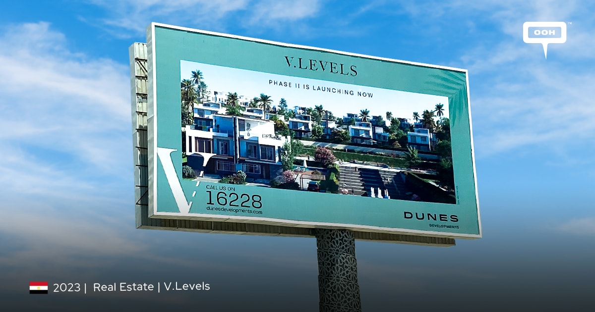 Dunes Developments Announces in Greater Cairo’s OOH The Launch of V.Levels’ Second Phase ...