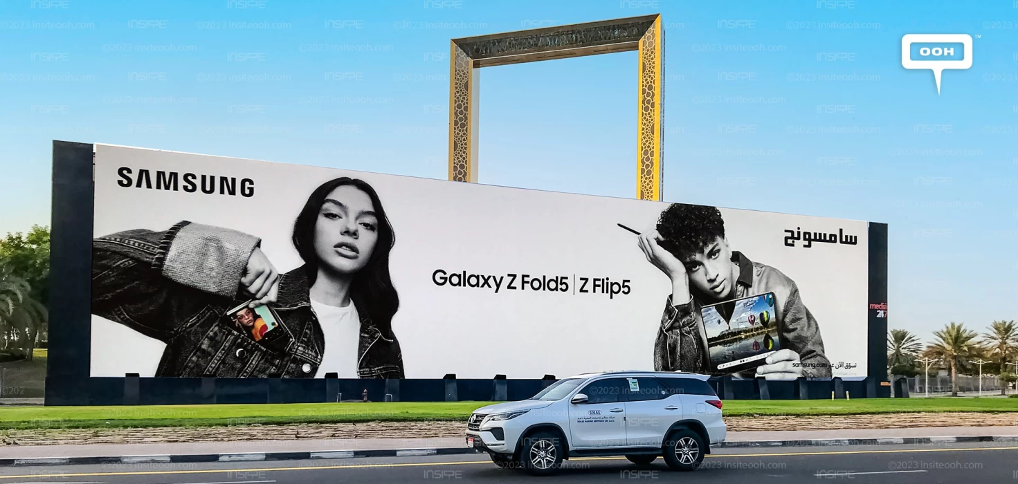 Samsung's Latest Outdoor Advertising Campaign Showcases Galaxy Z Fold5 ...