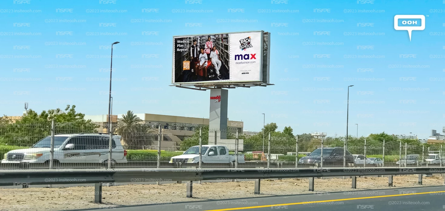 Max Fashion is Bringing Style with Back to School OOH Campaign in Dubai ...