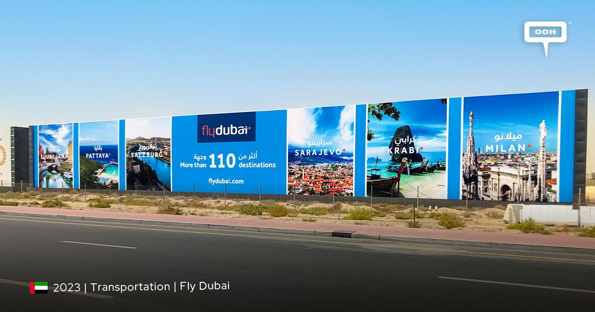 Fly Dubai’s Got Exciting News on OOH! “More Than 110 Destinations'' and ...