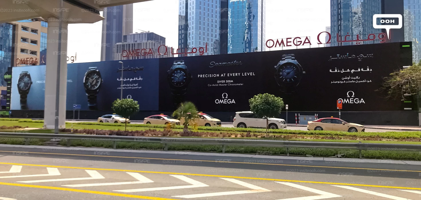 Omega Seamaster Promotes Precision, The Watch Mounted Dubai's Hoardings ...