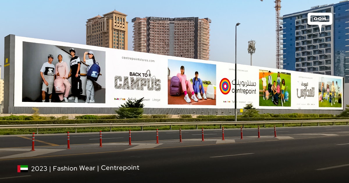 Get Back to Your School and Campus with Centrepoint's Outdoor Campaign ...