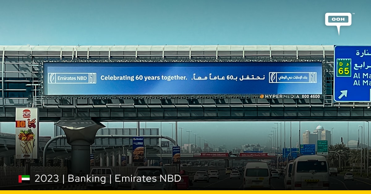Emirates NBD Celebrates Its 60-Year Journey Across Outdoor Advertising ...