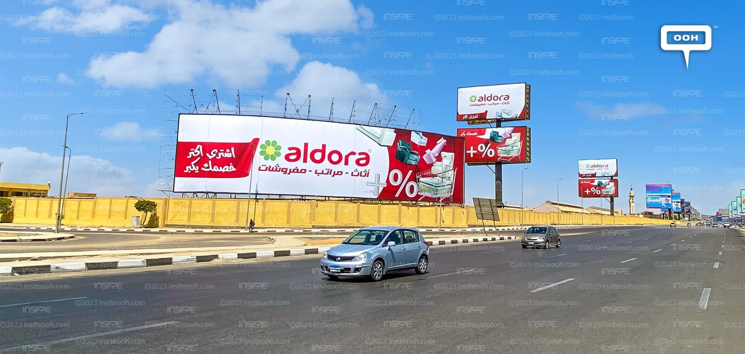 Big Sale Announced on Aldora's OOH Campaign in Cairo, Buy More for a ...
