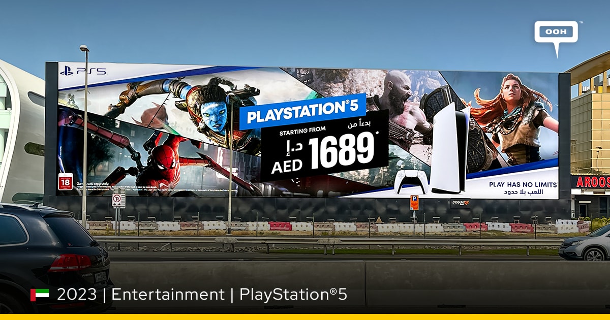 PlayStation®5 Outdoor Campaign in Dubai to Enter You in a Limitless ...