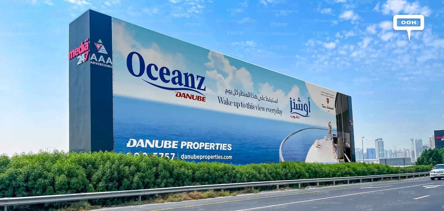 Wake up to the Stunning Views of Oceanz by Danube on UAE's OOH - INSITE ...