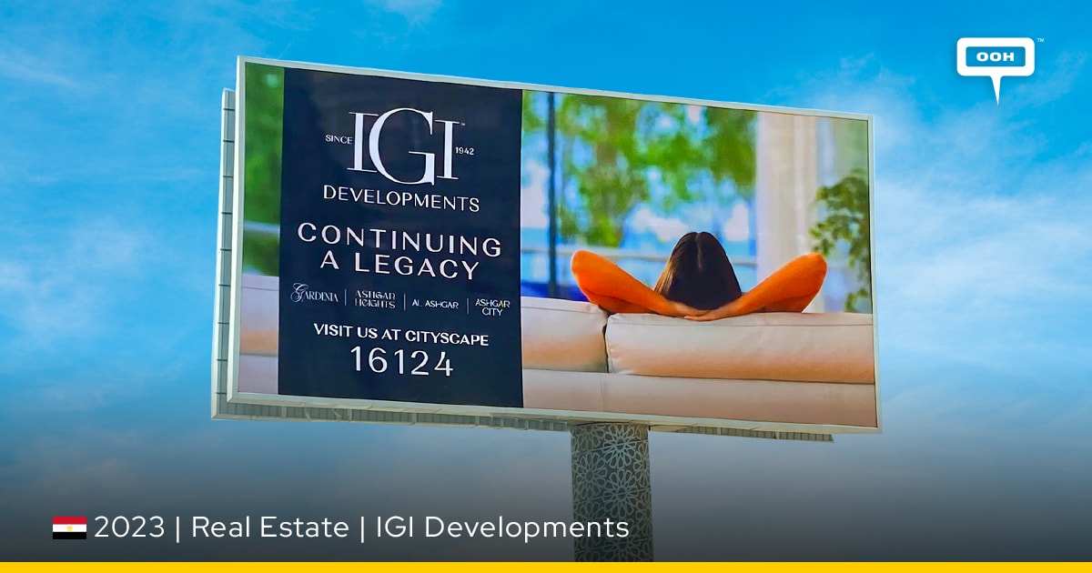 IGI Developments is Continuing its Legacy with an OOH Campaign - INSITE OOH Media Platform