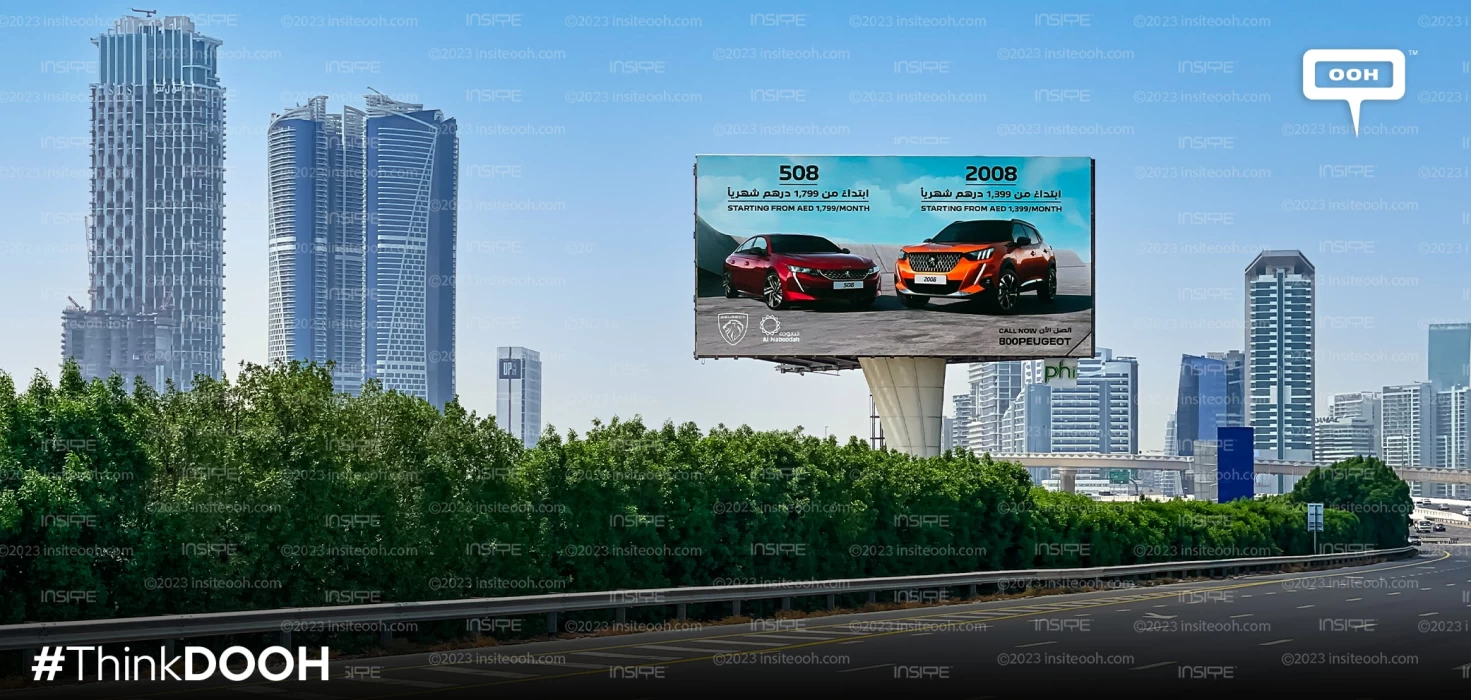 Peugeot’s Promotional OOH Campaign in Dubai for Its Unmissable ...