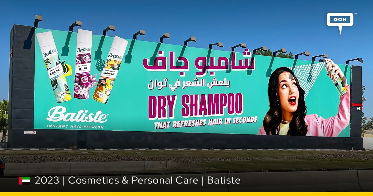 "Batiste" Hair's Revival Lights Up Dubai's Out-of-Home Landscape ...